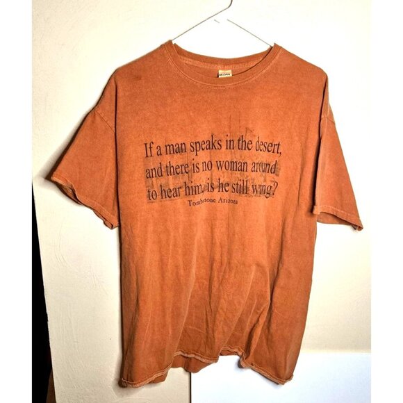 Gildan | Shirts | Tombstone Arizona Red Dirt Dyed Man In The Woods ...